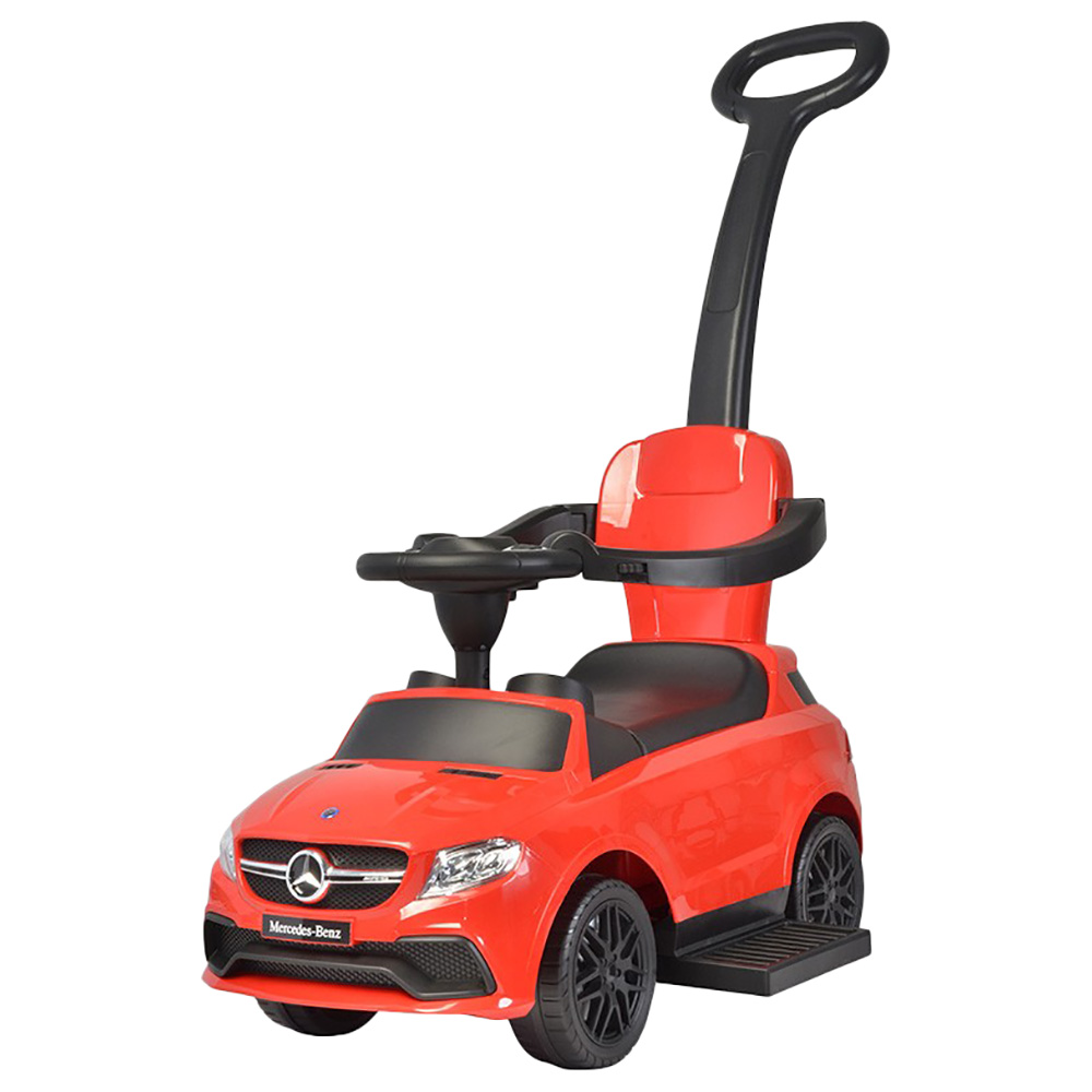 Order Megastar Mercedes Coupe Push Car With Pull Handle - Red Now ...
