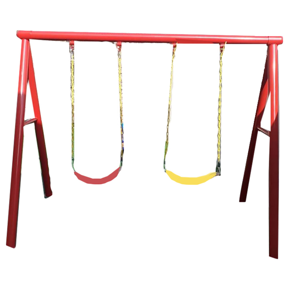 Megastar Twin Swings Metal Play Set | Jomla.ae