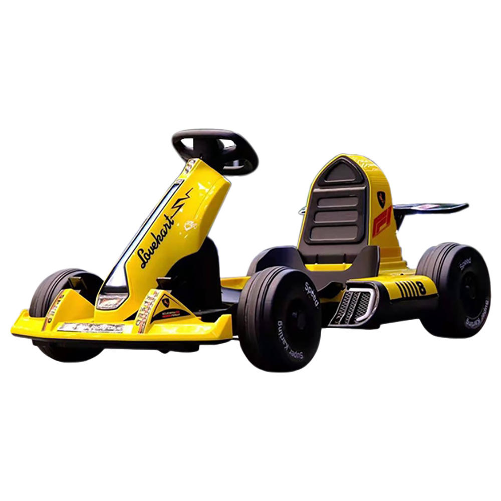 Order Megastar - Ride On 12 V Fusion Go Kart Buggy - Yellow Now! | Jomla.ae
