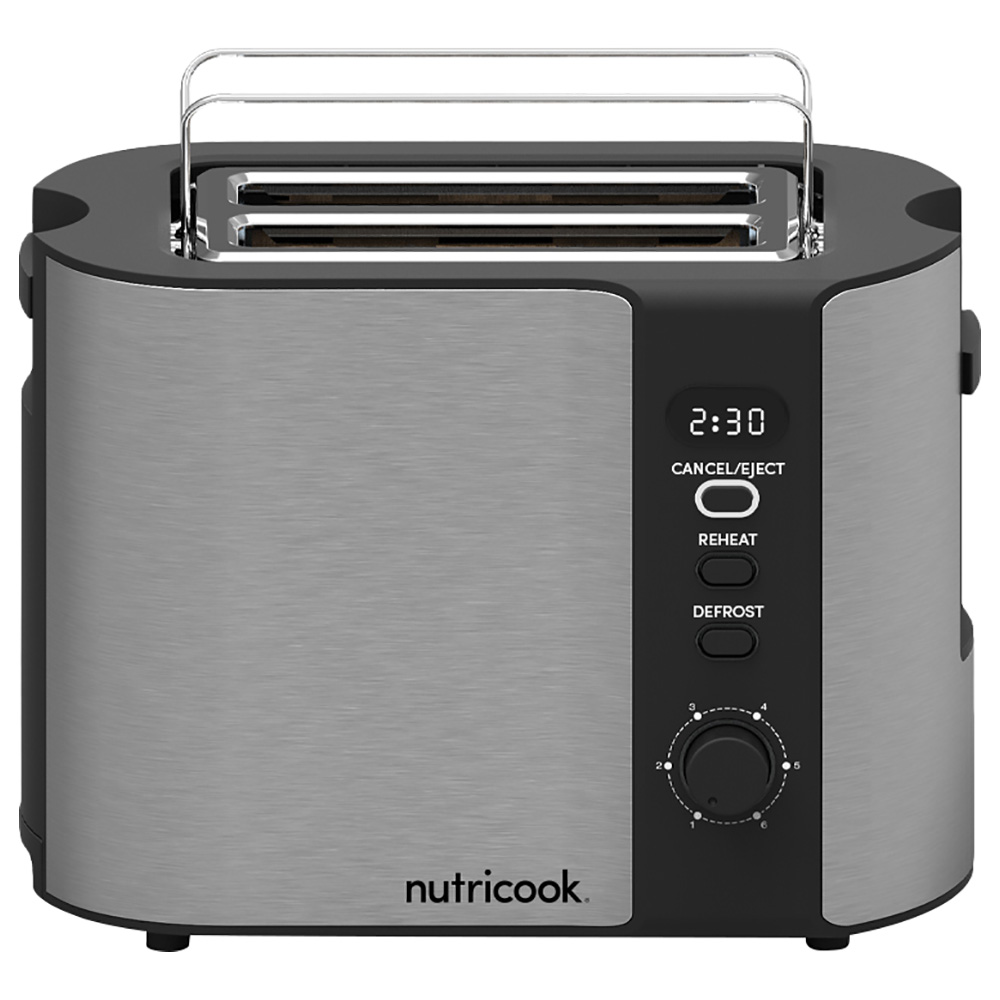 Order Nutricook - Digital 2-Slice Toaster W/ LED Display - Black Now ...