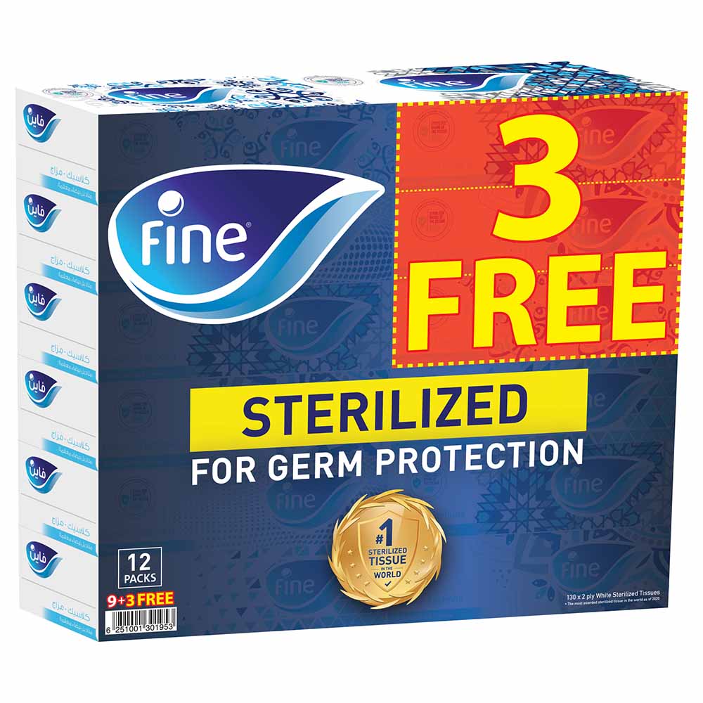 Fine - Classic Euphoria, Soft Facial 1560's Tissues Pack Of 12 | Jomla.ae