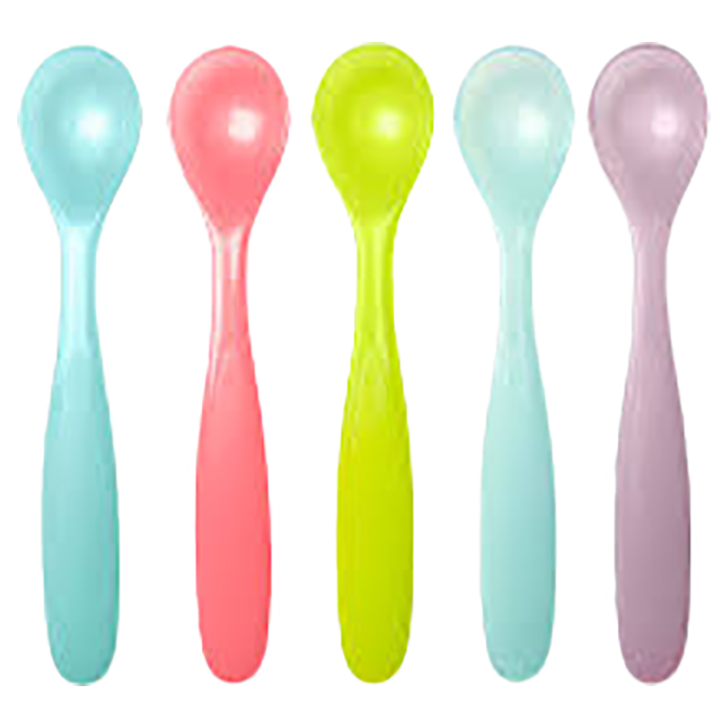 Order Badabulle - Soft & Flexible Spoons, Pack Of 5 Now! | Jomla.ae