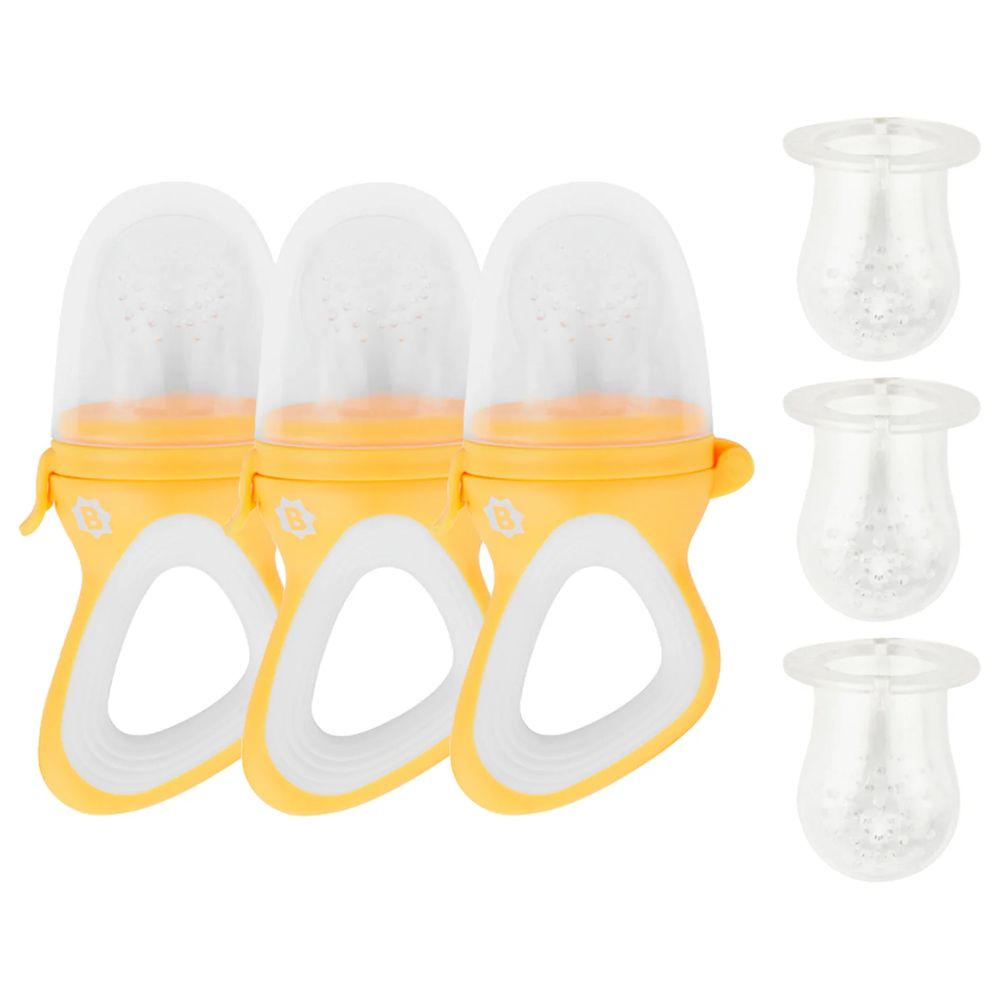 Order Badabulle - Nibblers - Pack of 3 - Yellow Now! | Jomla.ae