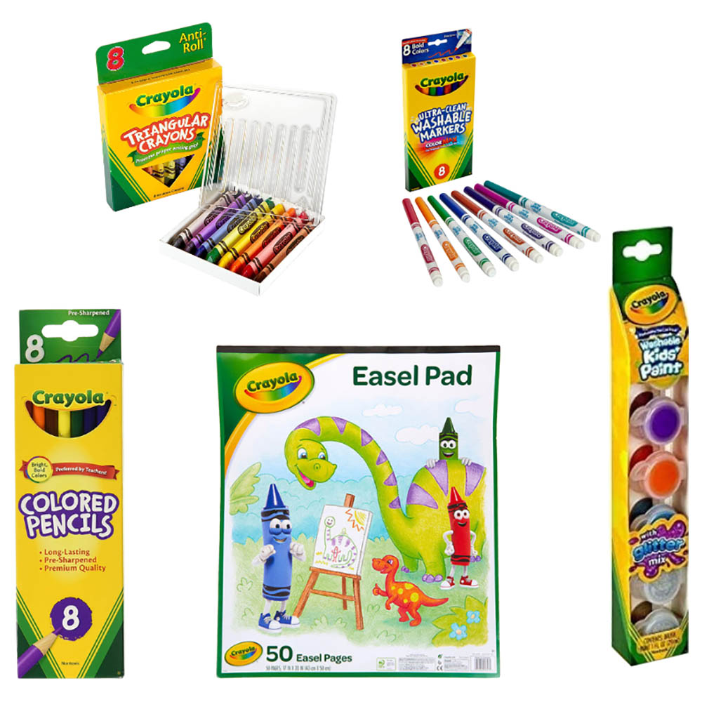 Order Crayola - Drawing Set - Combo Pack Of 6 Now! | Jomla.ae