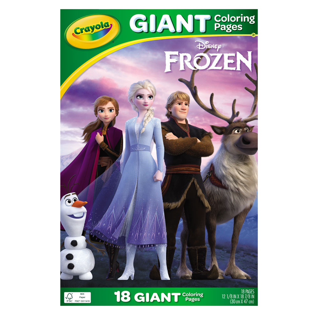 Order Crayola - Giant Coloring Page Frozen Now! | Jomla.ae