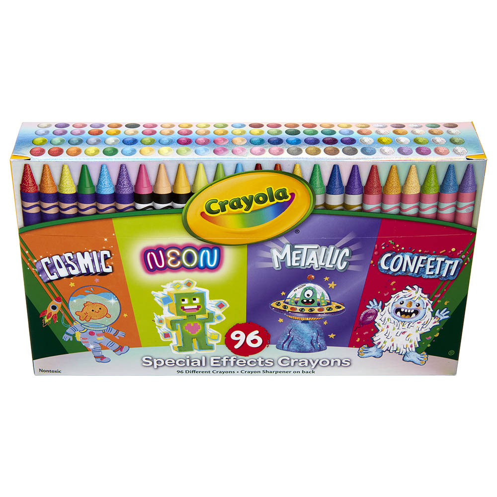 Order Crayola - Special Effects Crayons 96pcs Now! | Jomla.ae