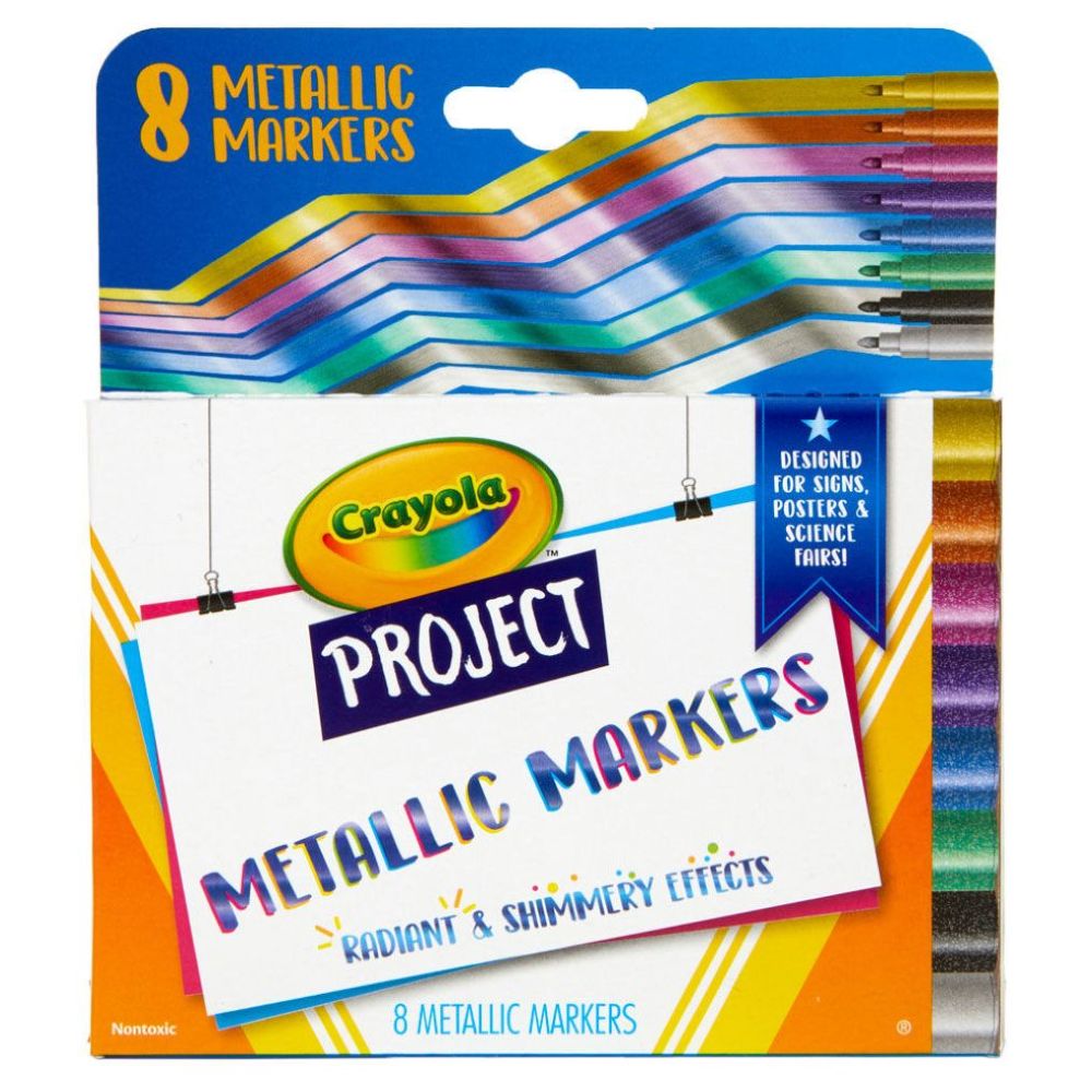 Order Crayola - Project Metallic Markers Now! | Jomla.ae