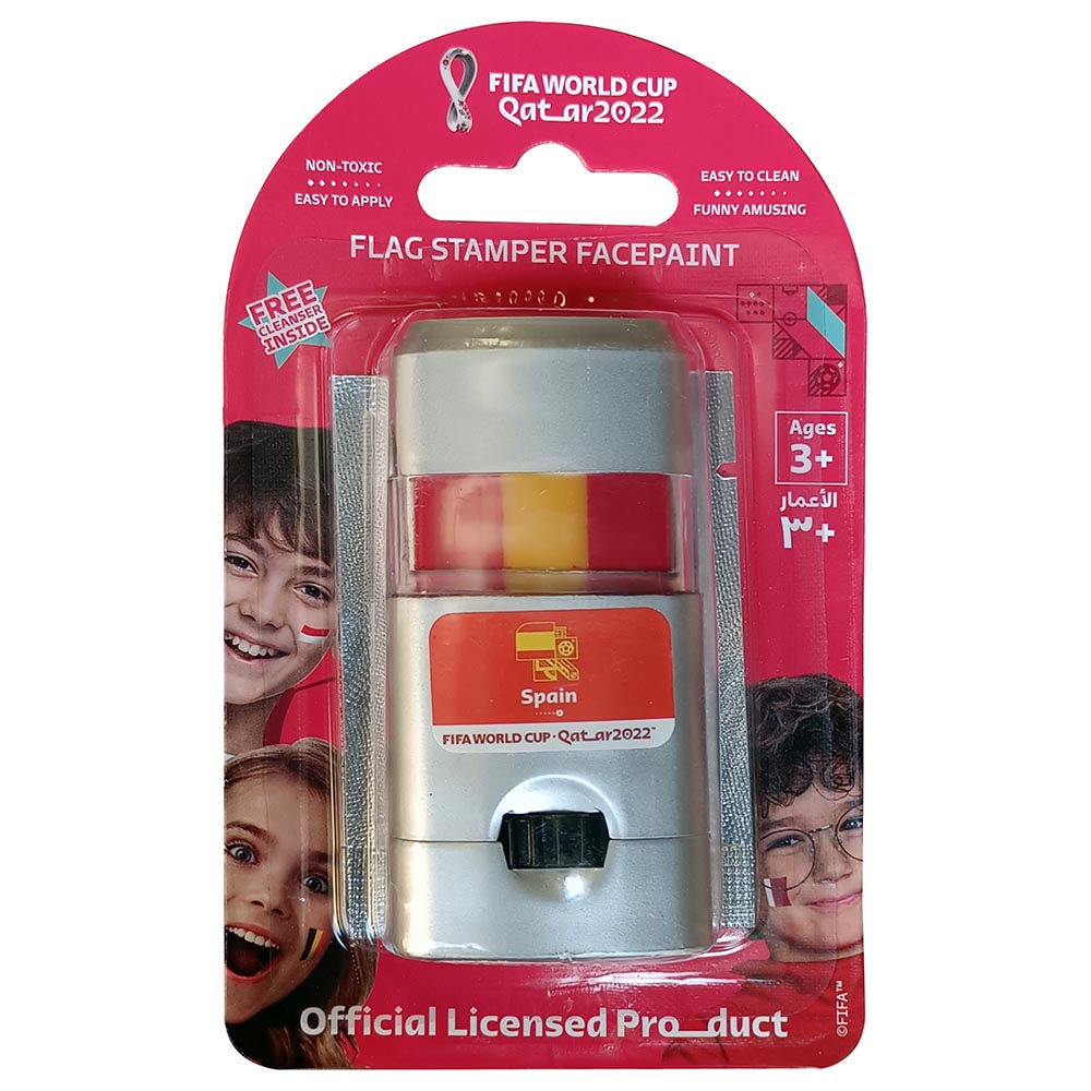 Order Fifa - Flag Stamper Face Paint w/ Removing Cream - Spain Now ...