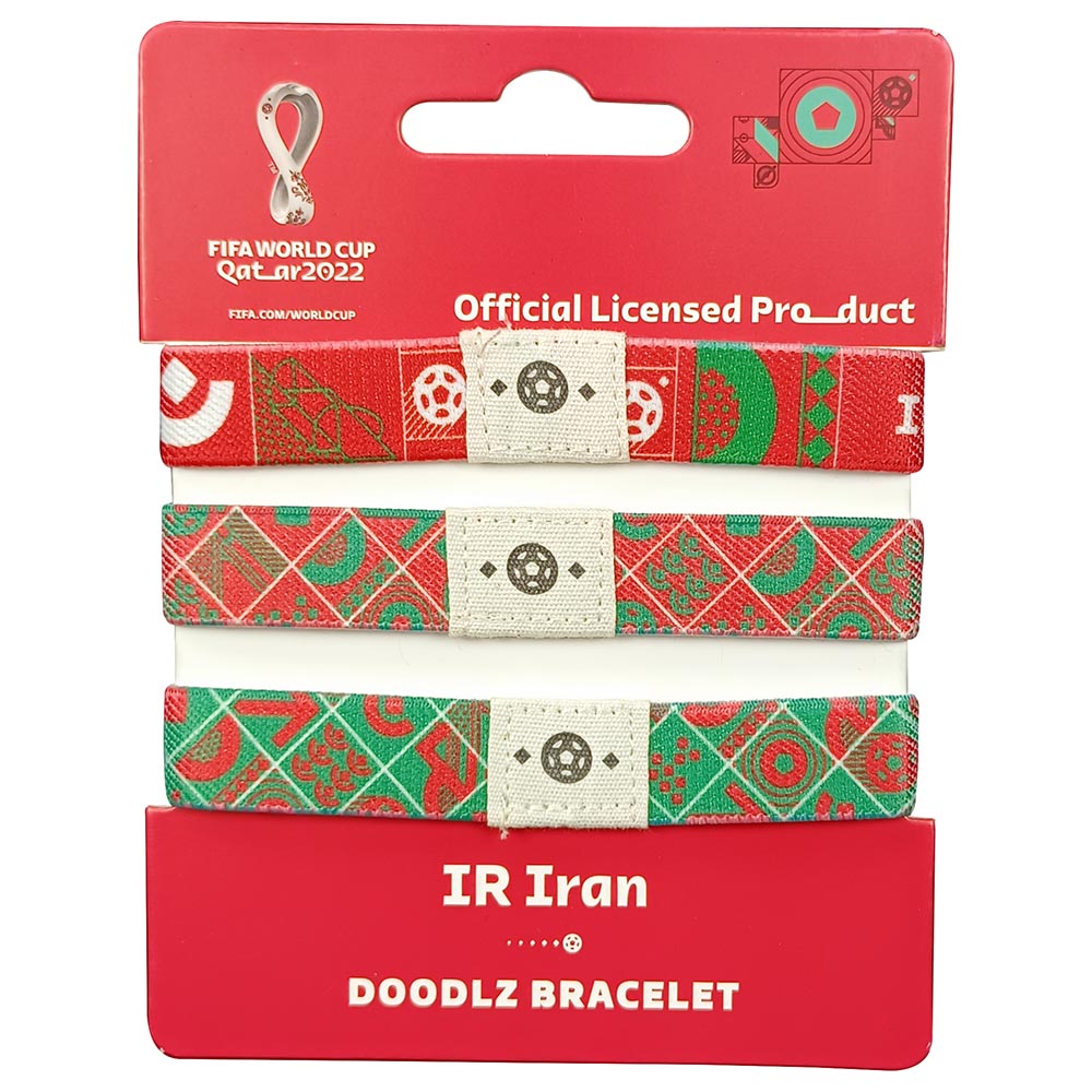 Order Fifa - World Cup Qatar 2022 Doodlz Bracelet - Iran Now! | Jomla.ae
