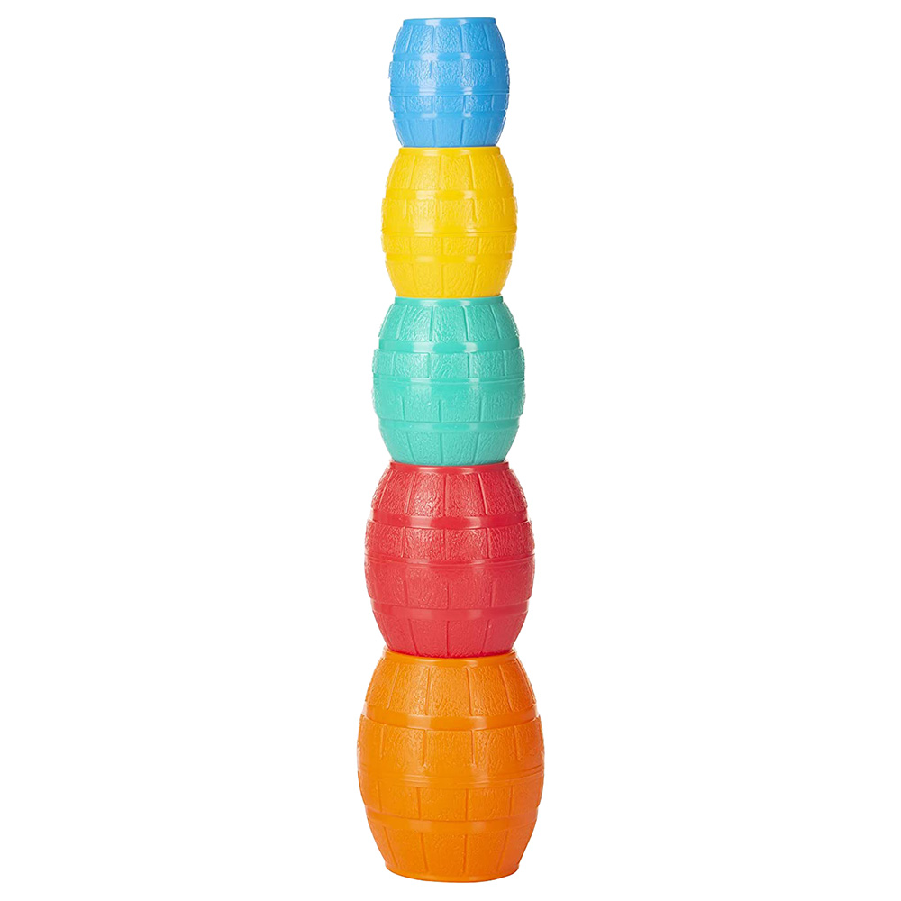 Order Funskool - Stacking Barrels - 5pcs Now! | Jomla.ae