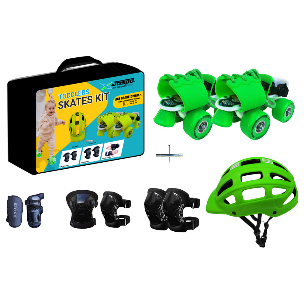 Order Jaspo - Junior Skates Set - Green Now! | Jomla.ae