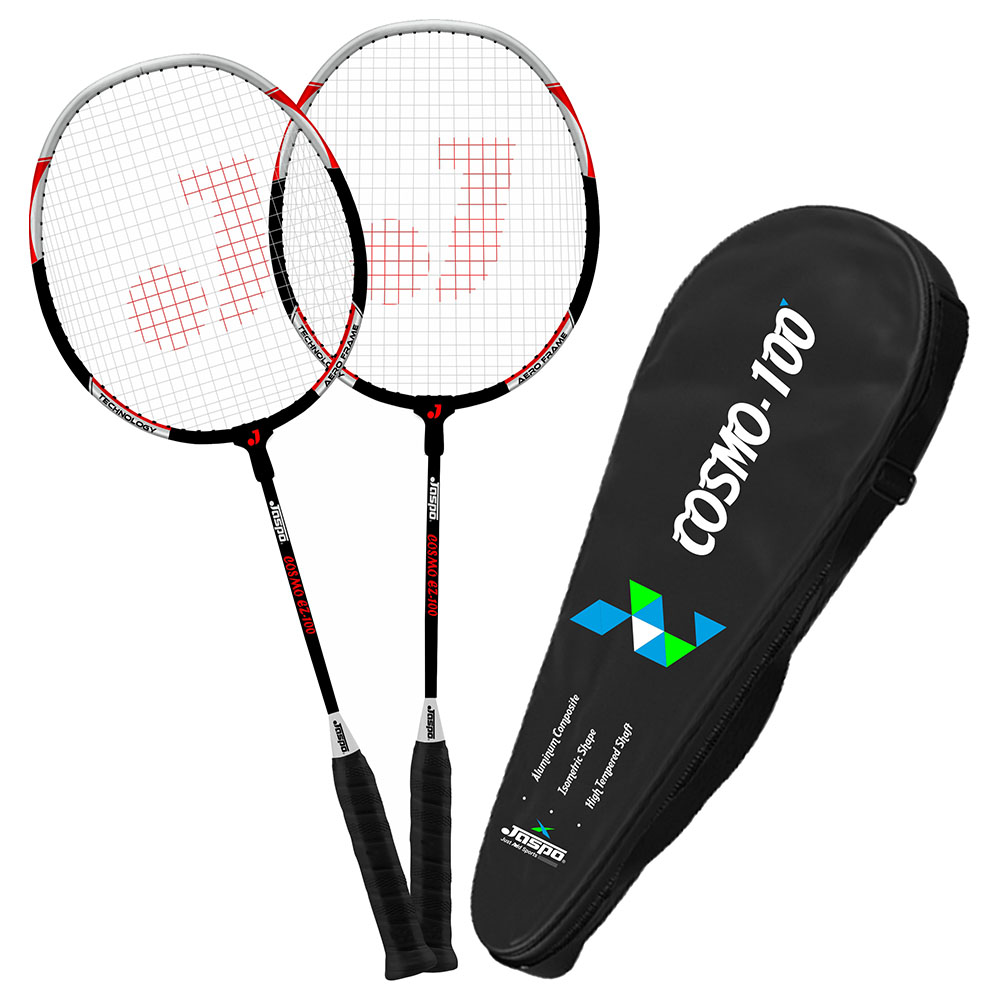 Order Jaspo - Badminton Racket Cosmo-100 - Assorted Now! | Jomla.ae