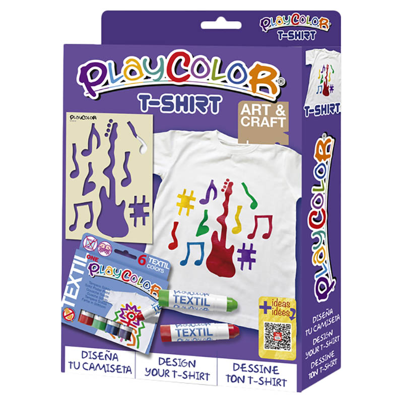 Order Playcolor - Art & Craft T-Shirt Colour Pack Now! | Jomla.ae