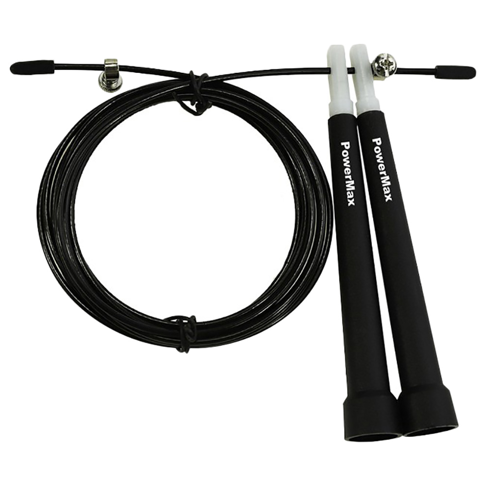 Order Powermax - JP-2 Exercise Speed Jump Rope - Black Now! | Jomla.ae