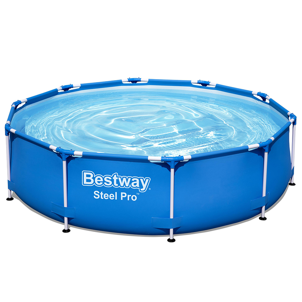 Bestway - Steel Pro Pool Round Pool Set 305x76cm - Blue | Jomla.ae