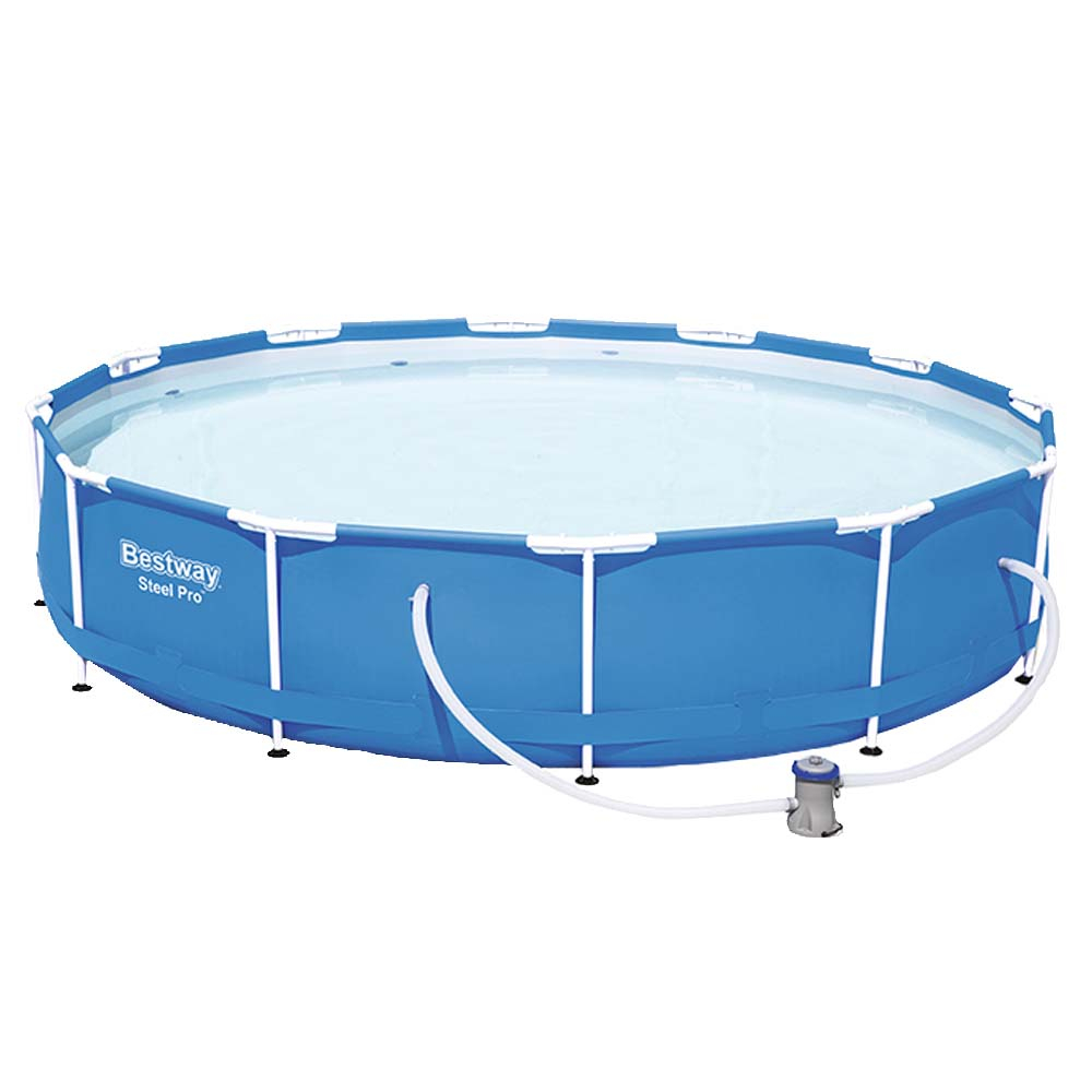 اطلب مسبح بيست واي الكبار Bestway Steel Pro Pool Round Pool Set ...