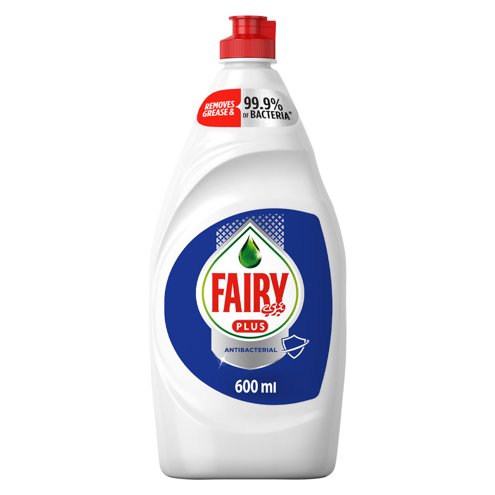 Order Fairy - Plus Antibacterial Dishwashing Liquid Soap 600ml Now ...