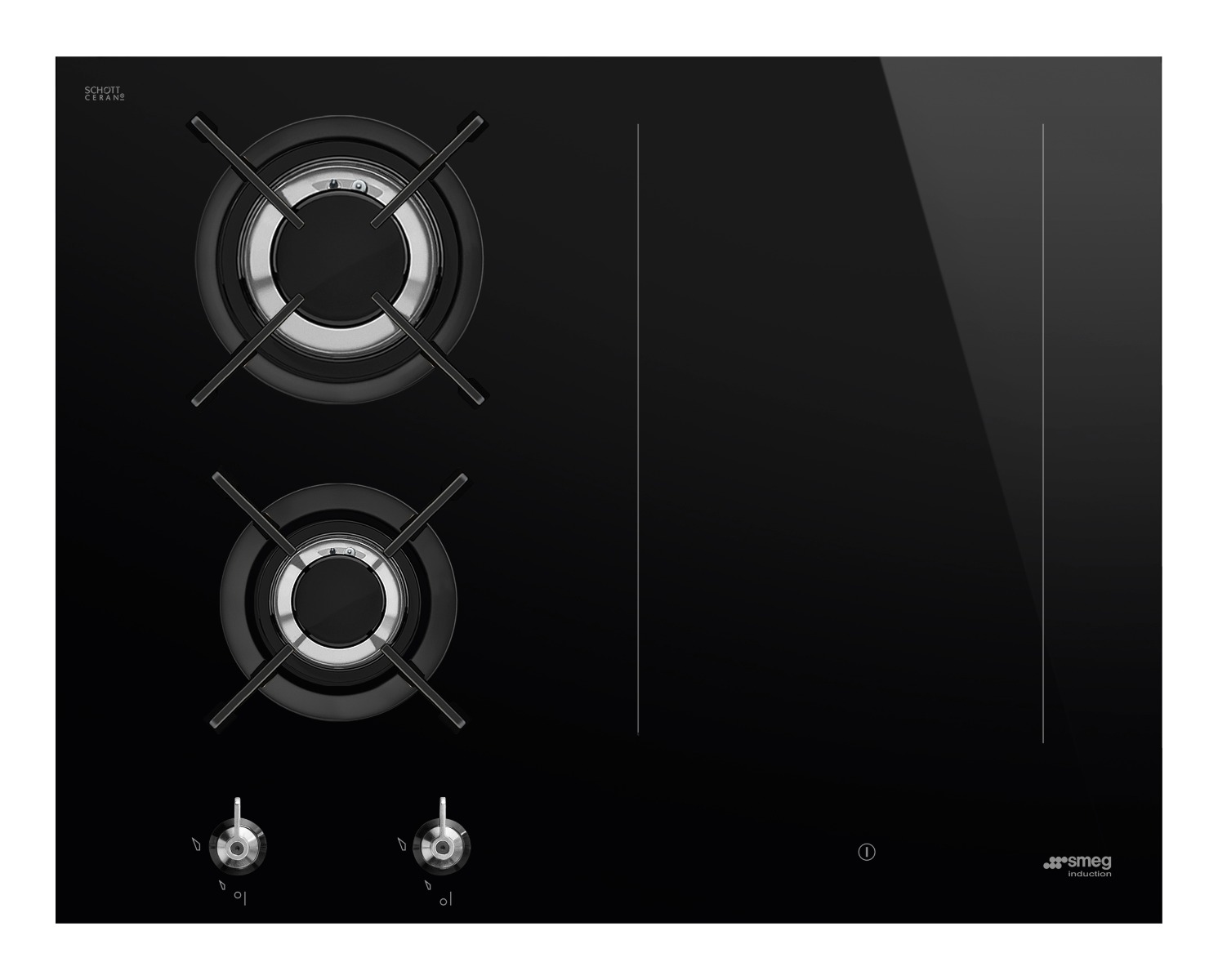 Order Smeg Built In Combination Hob, 65 cm, PM3643D Now! | Jomla.ae