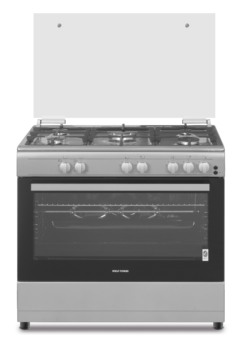 Order Wolf Power Gas Cooker, 90 cm, WCR950CI Now! | Jomla.ae