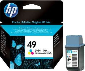 Order HP 49 Tri-color Original Ink Cartridge | 51649A Now! | Jomla.ae
