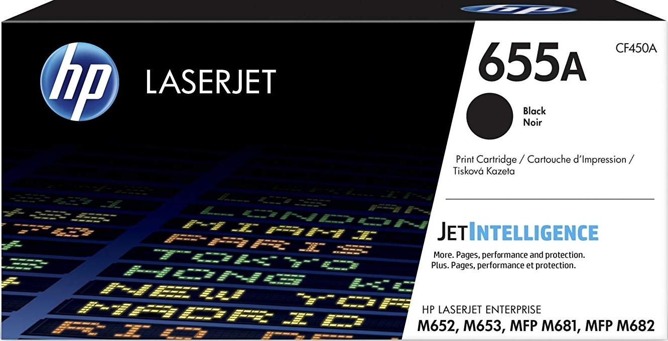 Order HP 655A Black Original LaserJet Toner Cartridge | CF450A Now ...