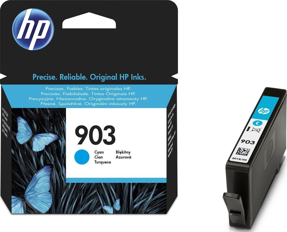 Order HP 903 Cyan Original Ink Cartridge | T6L87AE Now! | Jomla.ae