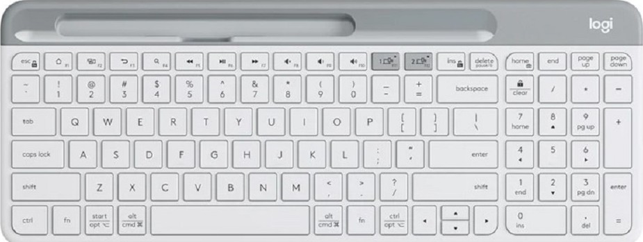 Order Logitech K580 Slim Multi Device Wireless Keyboard, 10 Meter ...