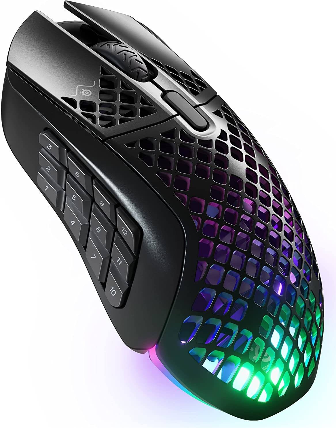 اطلب ماوس قيمنق لاسلكية 18 زر 18000 CPI أسود ستيل سيريز SteelSeries ...