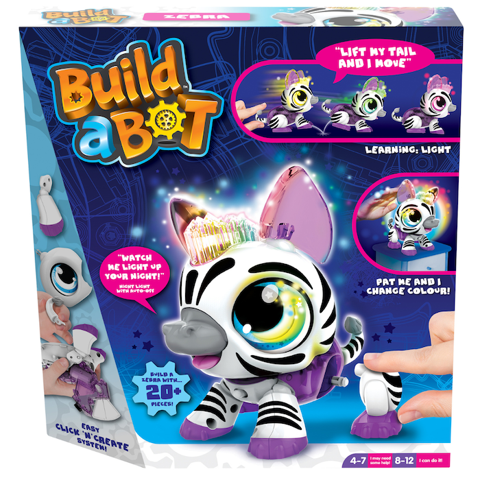 Build a Bot Light Zebra | Jomla.ae