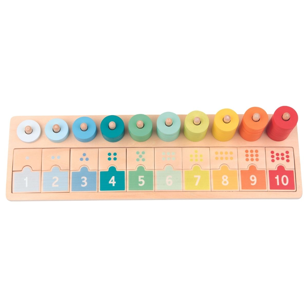 Order Lelin 1-10 Counting and Matching Board Now! | Jomla.ae