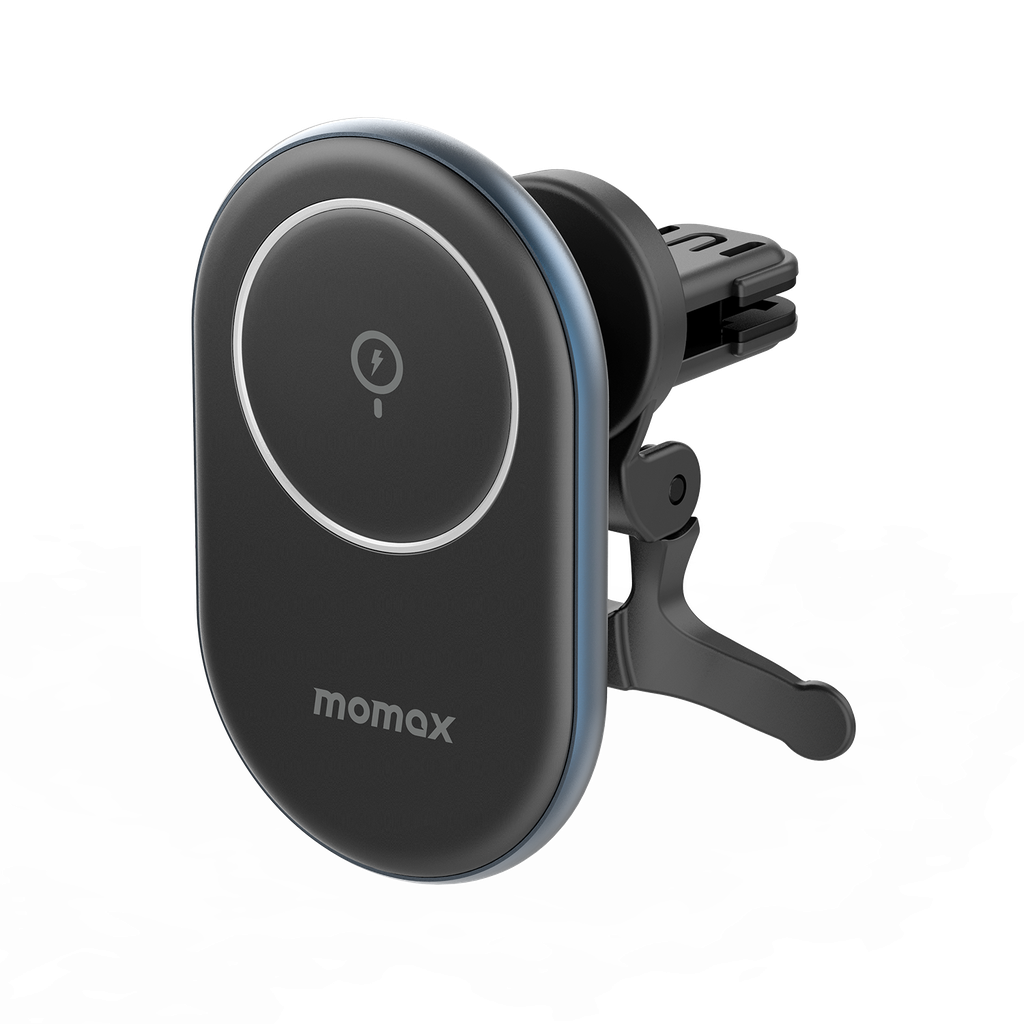 Order Momax q.mag mount 2 15w magsafe wireless car mount black Now ...