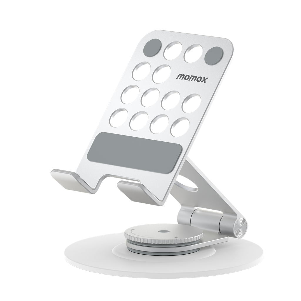 Momax Fold Stand Mila Rotatable Phone Stand Silver Jomlaae