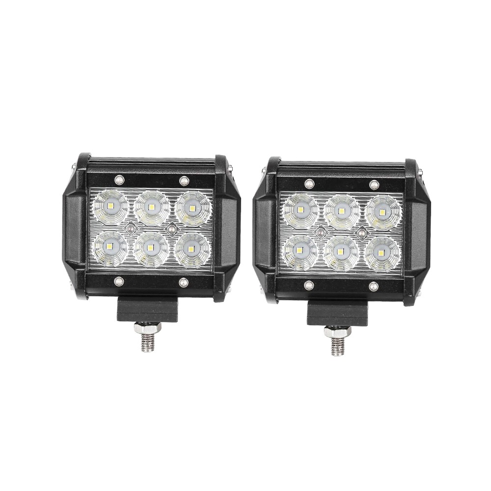 Order Toby's 18W Cree LED Light Bar Work Light 2 pieces Now! | Jomla.ae