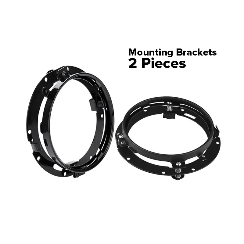 Order Toby's 2 Pieces 7 Inch Headlight Mounting Bracket For Jeep ...