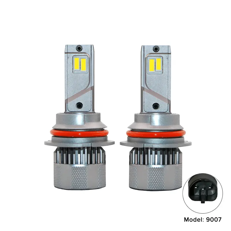 Toby's 9007 Car LED Headlight 60W/Bulb Canbus Ultra White Vision | Jomla.ae