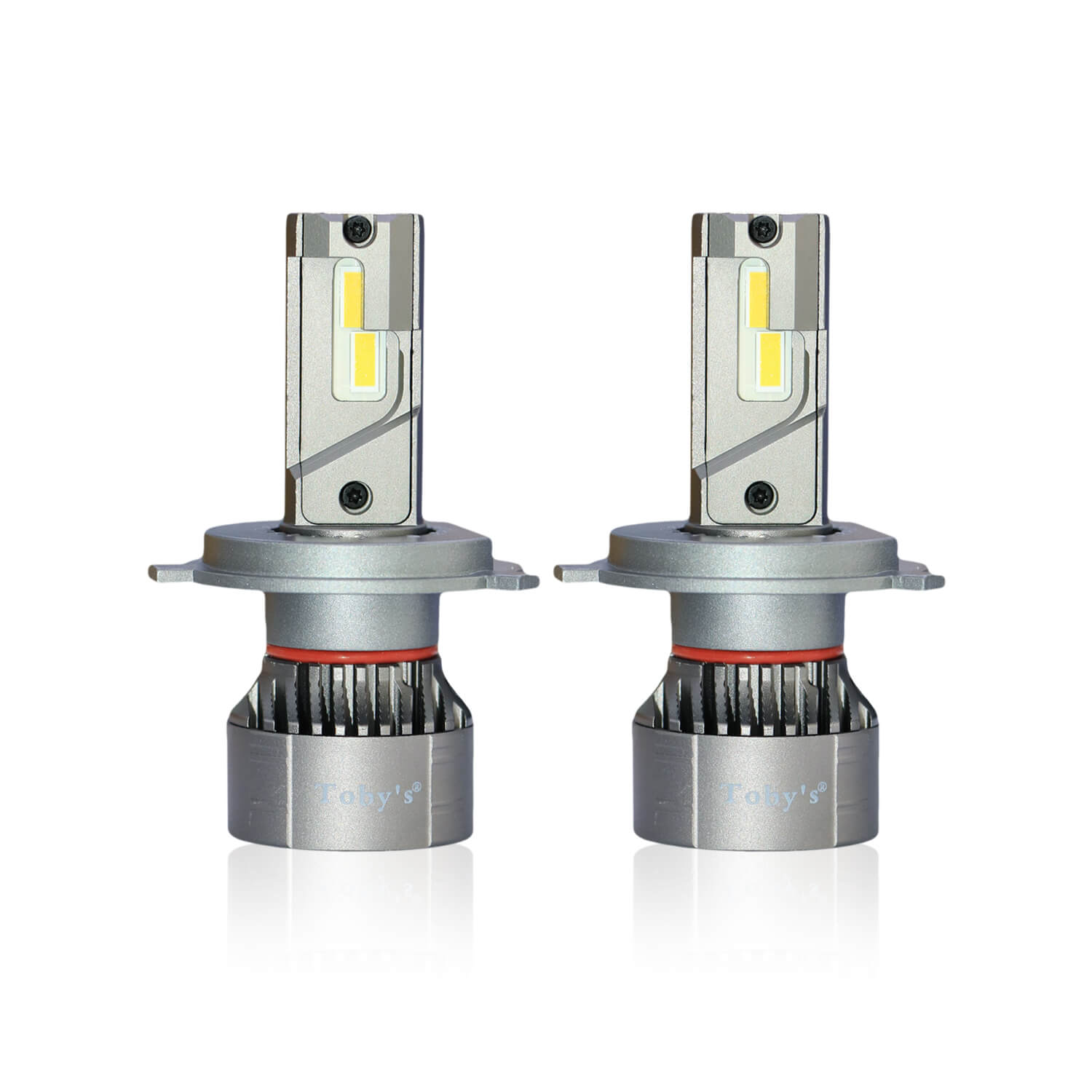 اطلب ليد سيارات H4 للمصابيح الأمامية 450 وات 6500 كلفن توبيز Toby's TF3 H4 LED Headlight Bulbs ...