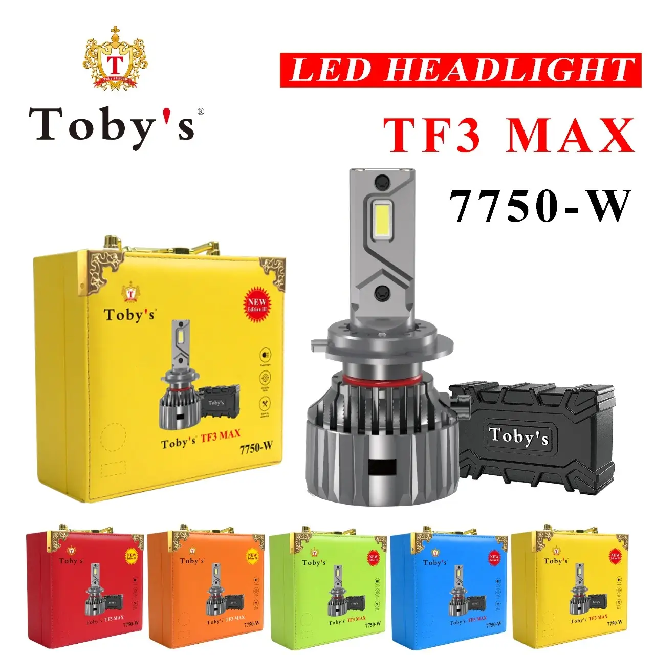 اطلب لمبات الليد للسيارات H7 للمصابيح الأمامية 150 وات 15000 لومن توبيز Toby's Tobys TF3 Max H7 ...