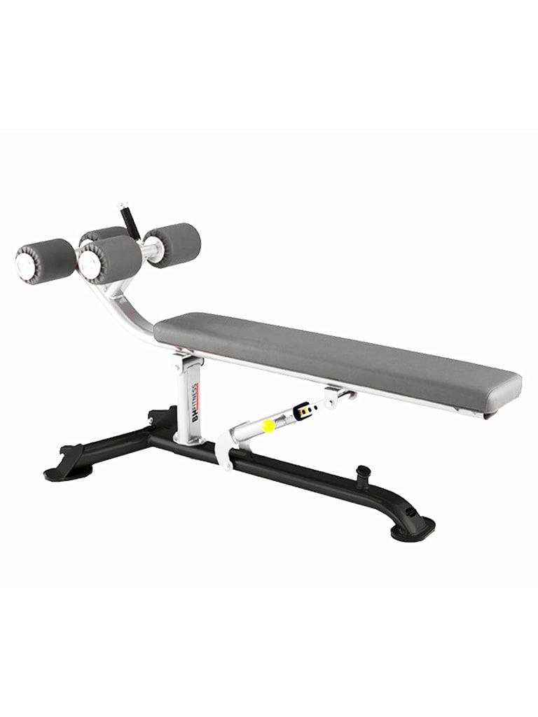 BH Fitness Crunch Bench L835B, Dark Grey | Jomla.ae