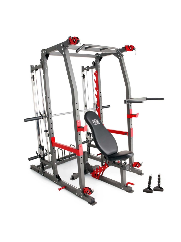 Order Marcy Pro Smith Machine Home Gym Training System Cage | SM 4903 ...