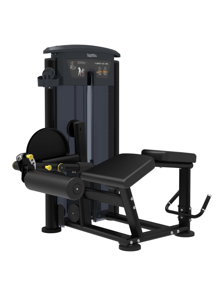 Impulse Fitness V Bench Leg Curl IT9521 | Jomla.ae