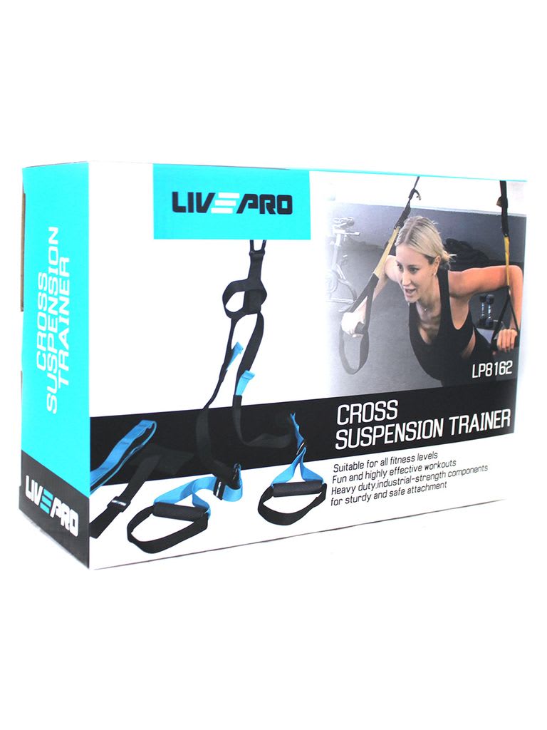 Order LivePro Cross Suspension Trainer LP8162 | Black/Blue Now! | Jomla.ae