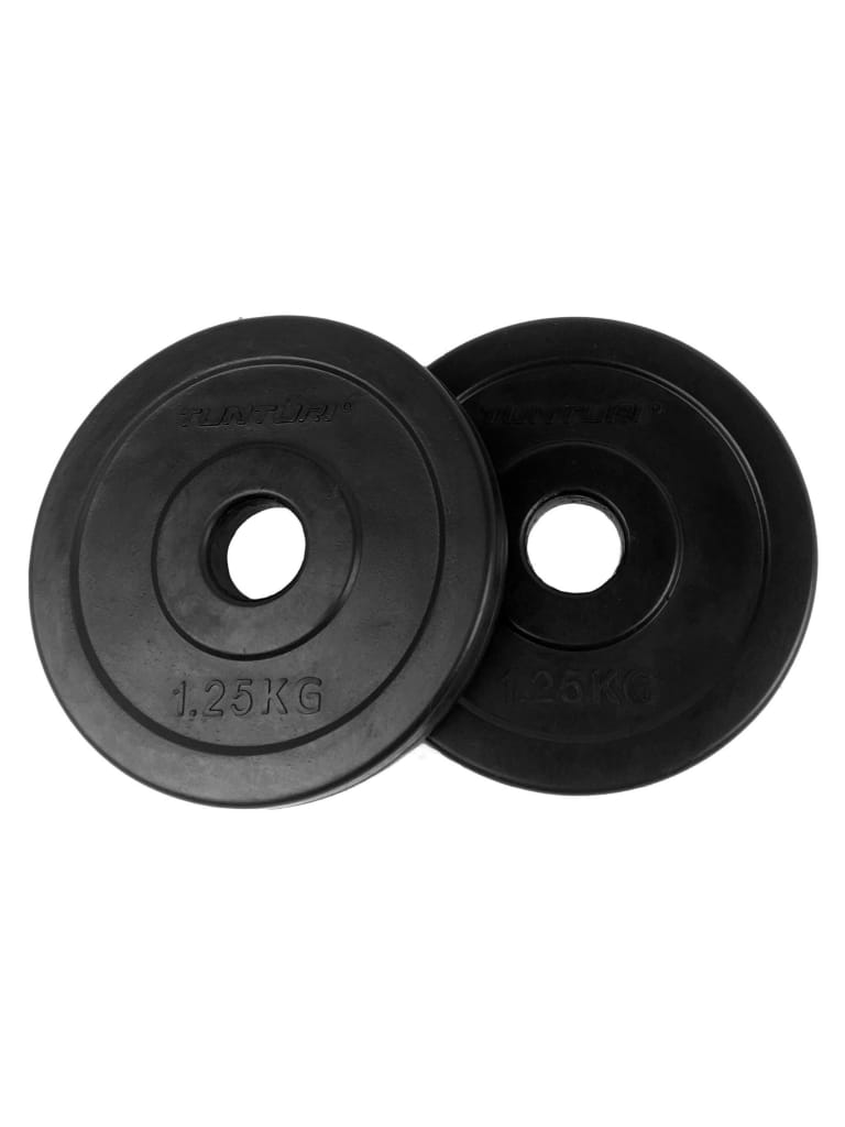 Order Tunturi Rubber Plates - Pair Weight 1.25 Kg Now! | Jomla.ae