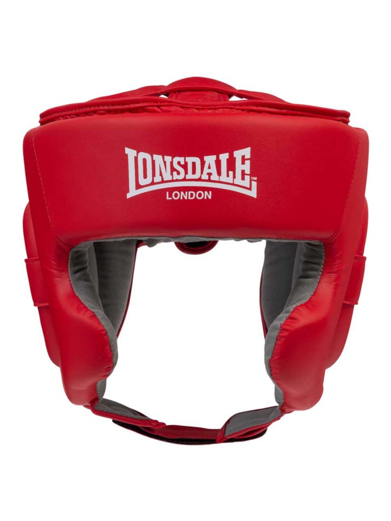 Lonsdale Stanford Artificial Leather Head Protection Color Red ...