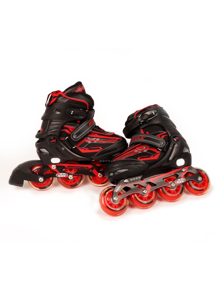 Order Mesuca Mesuca Adjustable Inline Skate Roller | MCB21067 Red Alum ...