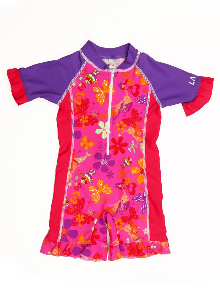 Order La Mer Kids Swimming Suit Color Purple/Pink Now! | Jomla.ae