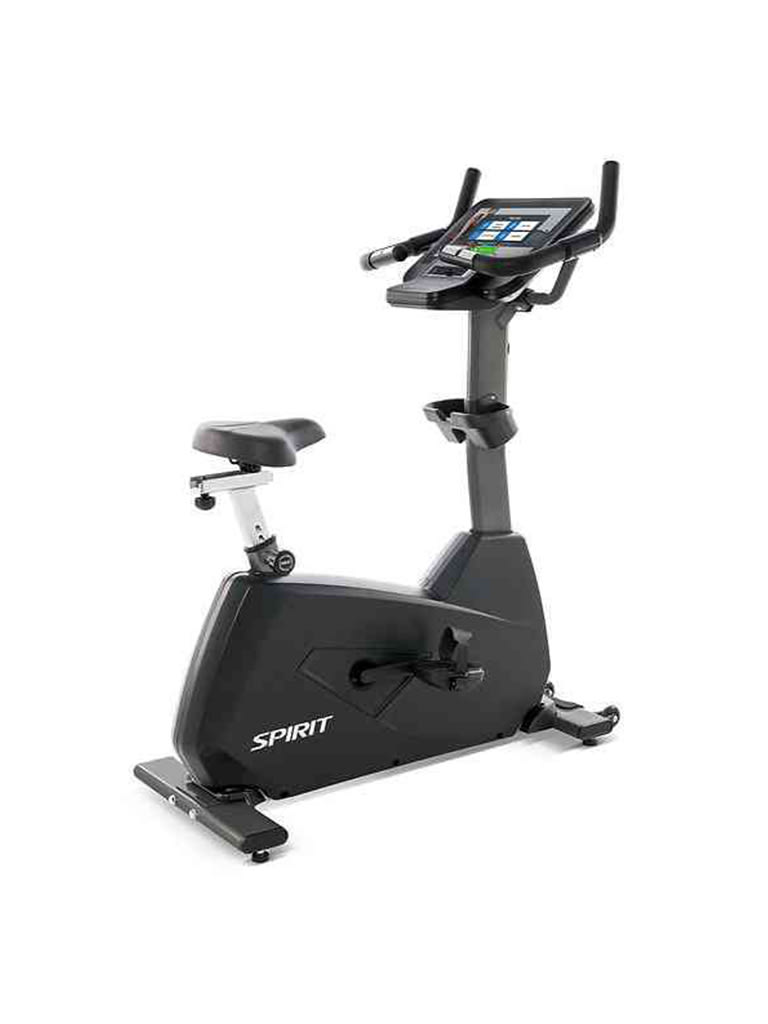 Spirit Fitness CU800ENT+ Commercial Upright Bike With Smart Console ...
