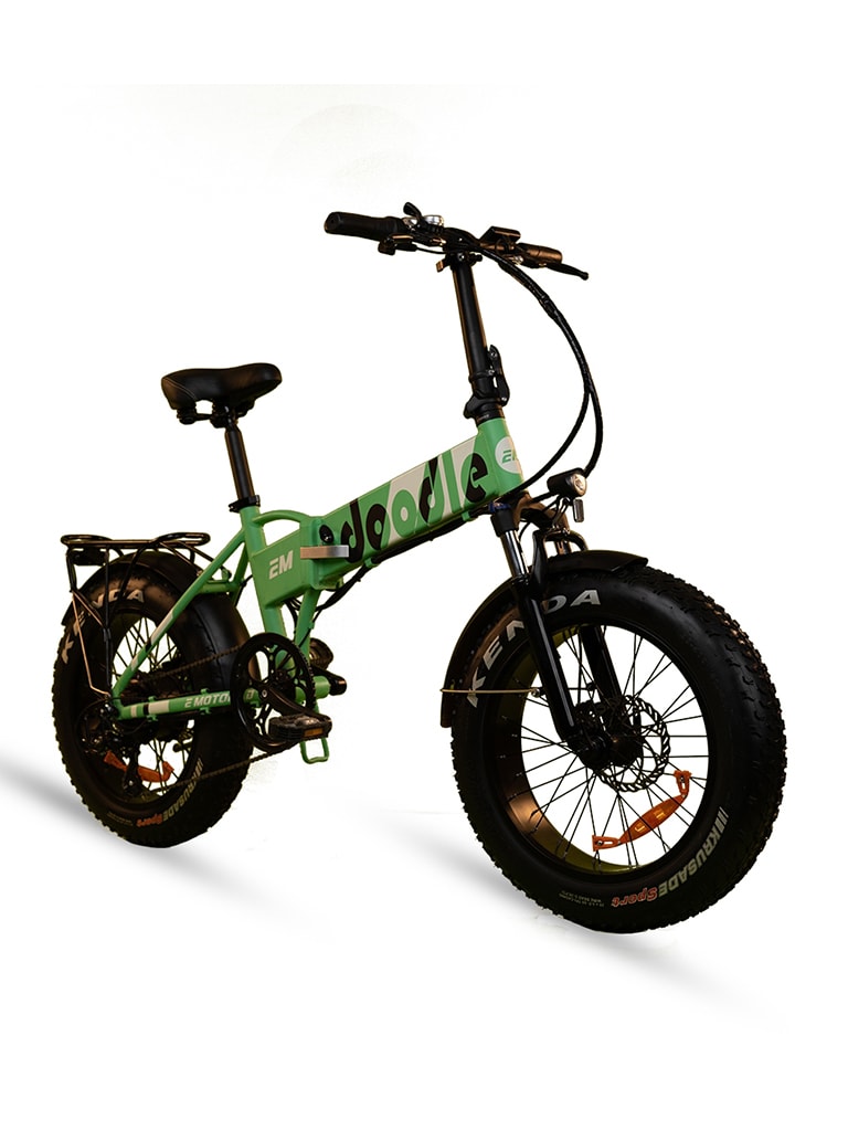 Order E-Motorad Doodle E-Bike Color Green Now! | Jomla.ae