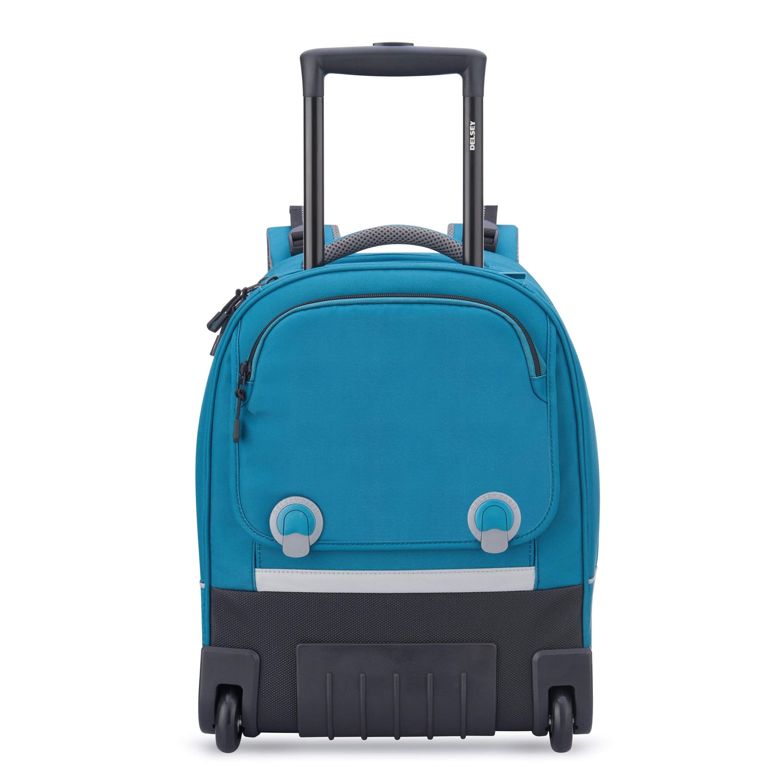 Delsey BTS 2021 Vertical Wheeled School Bags Duck Blue | Jomla.ae