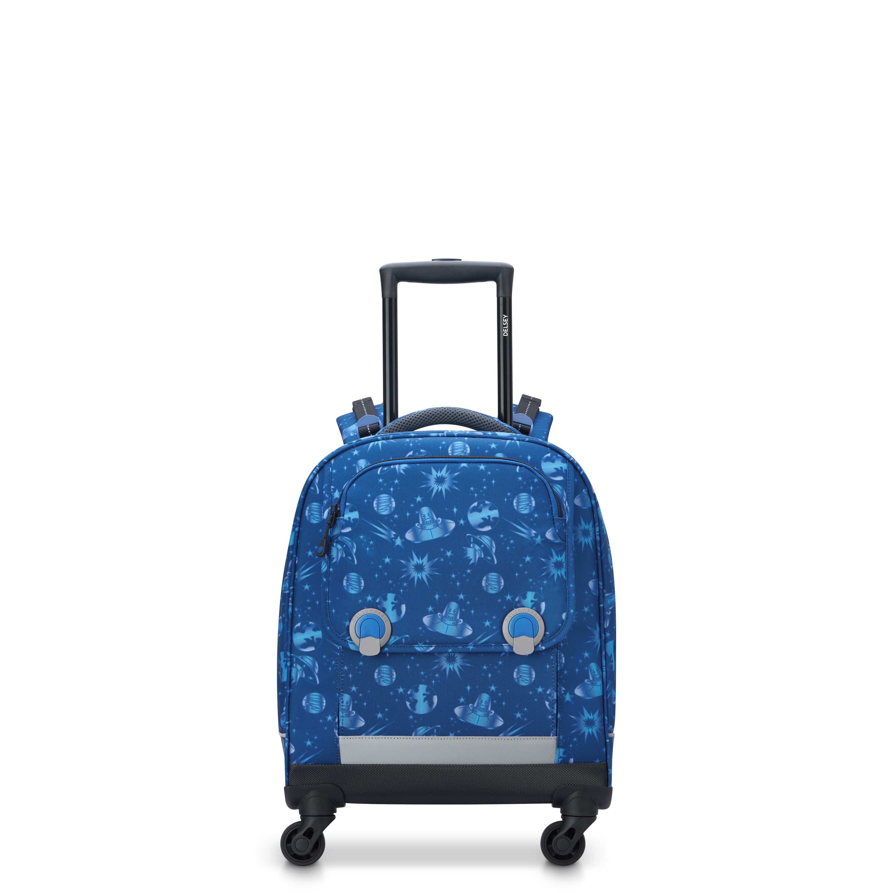 Order Delsey BTS 2022 Vertical Wheeled School Bags Blue Printing Now ...