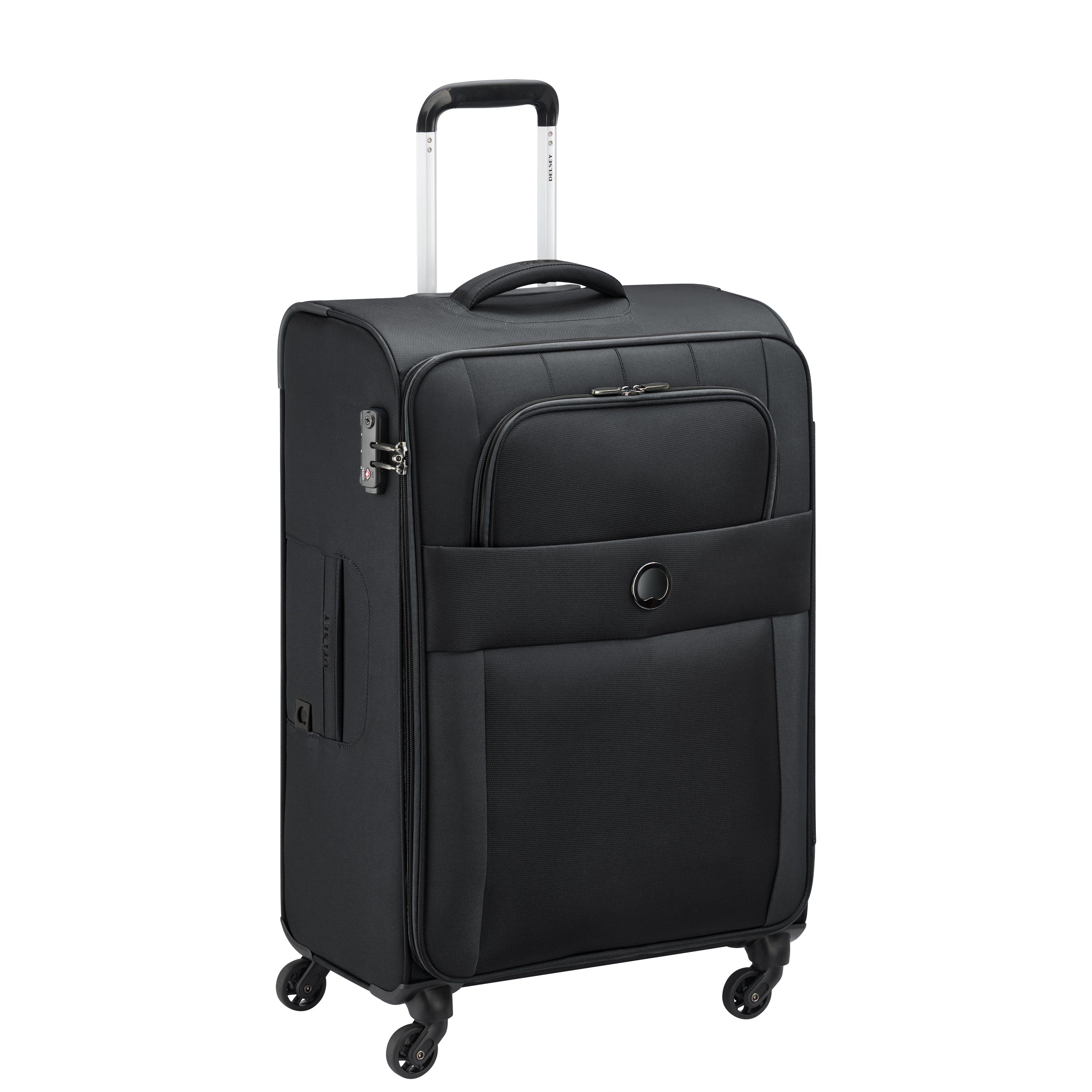 Order Delsey Cuzco 68cm Softcase 4 Wheel Check-in Trolley Case Black ...